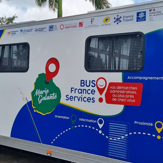 Mise en service du bus France Service sur le territoire de Marie Galante